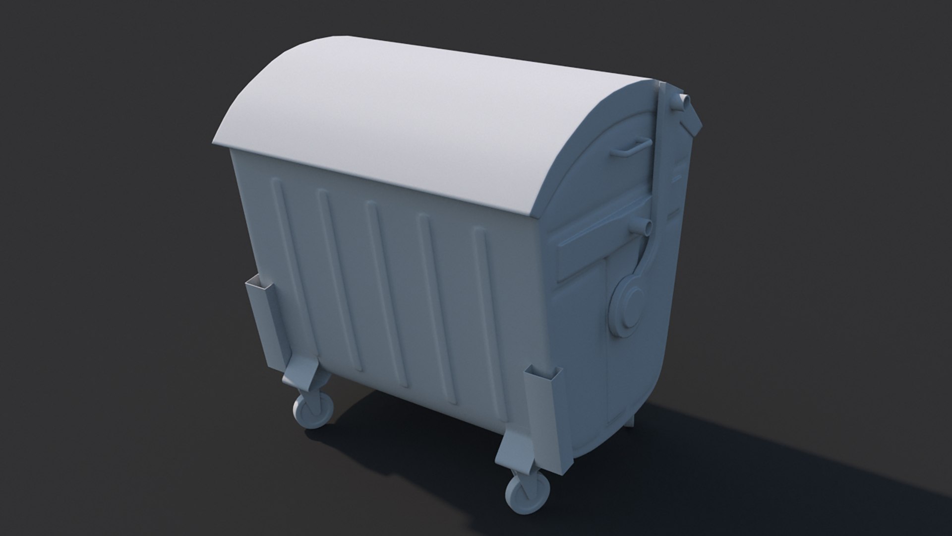 Garbage Container 3d Model