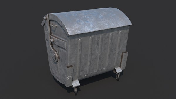 garbage container 3d model