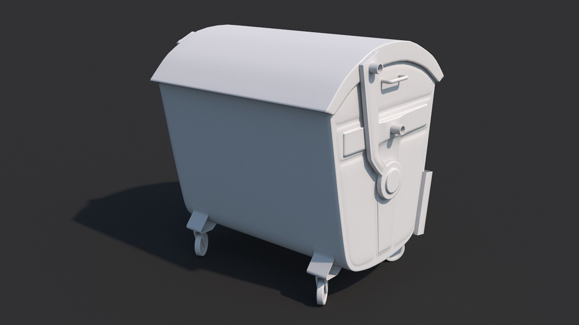 Garbage Container 3d Model