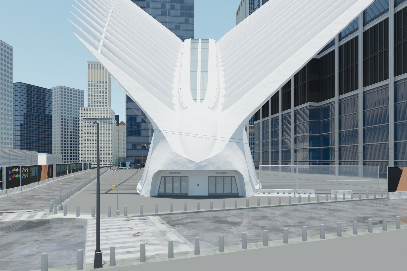Oculus Station Calatrava 3D Model - TurboSquid 1334238