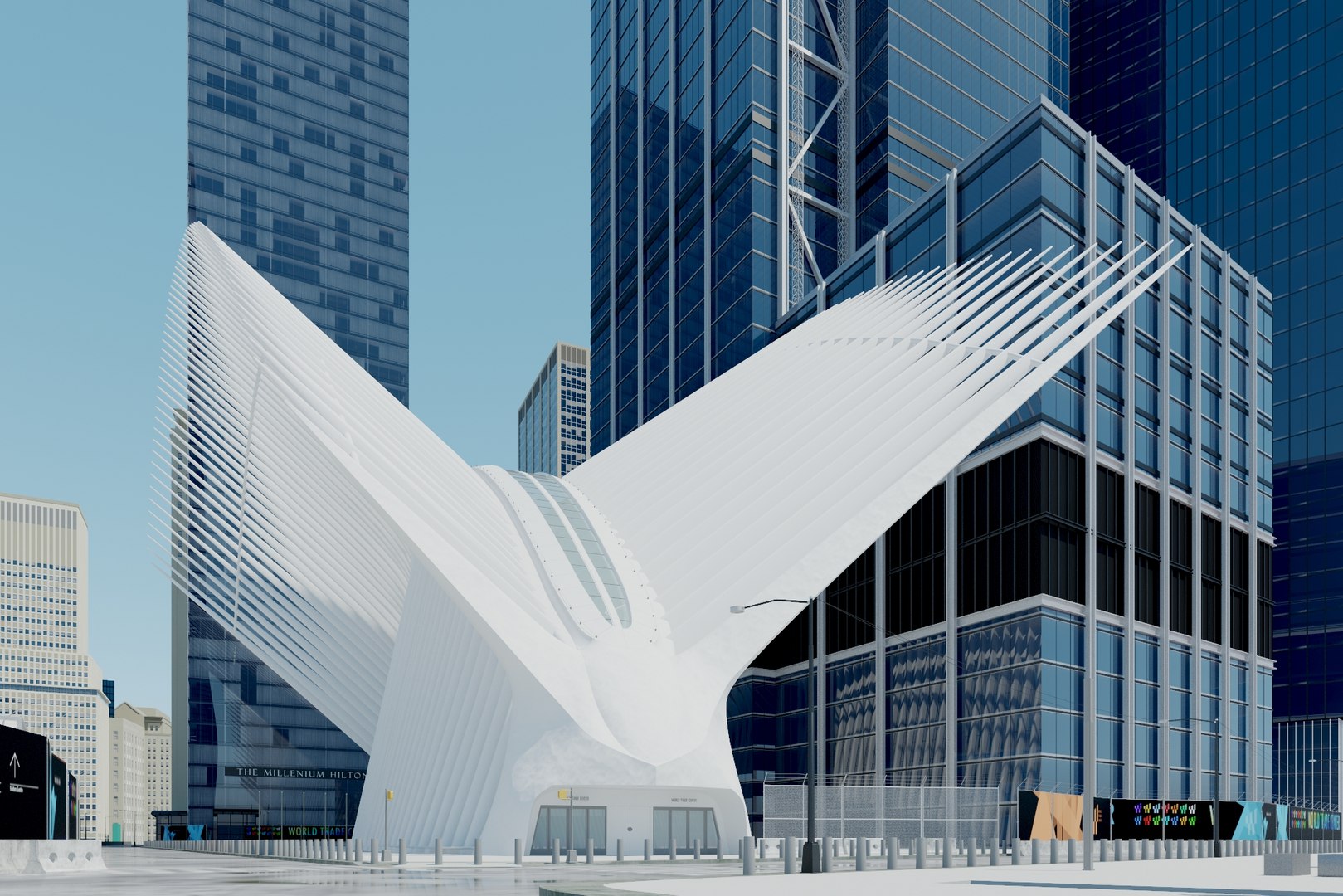 Oculus Station Calatrava 3D Model - TurboSquid 1334238