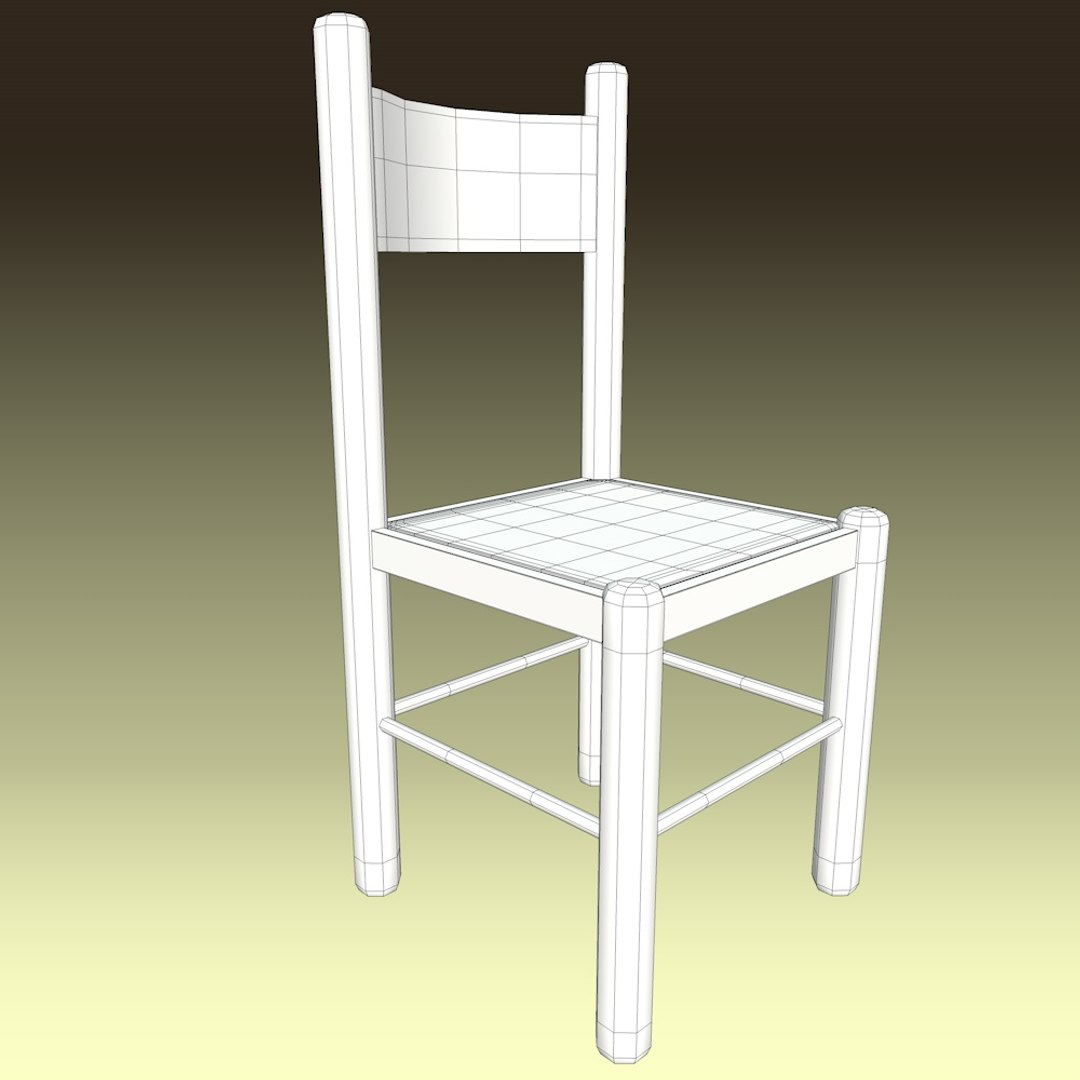 3D Handicraft Chair - TurboSquid 1150104