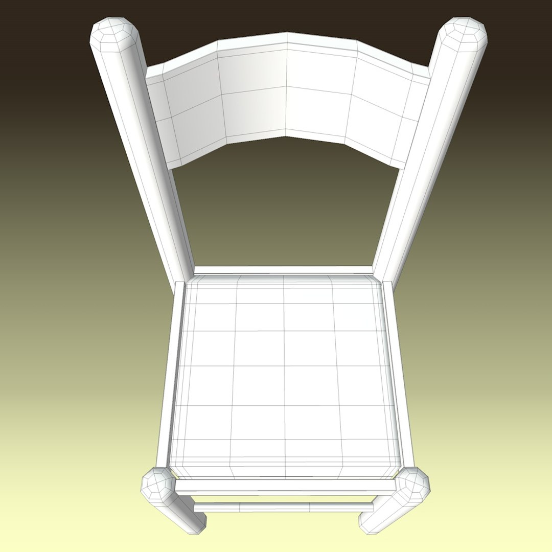 3D Handicraft Chair - TurboSquid 1150104