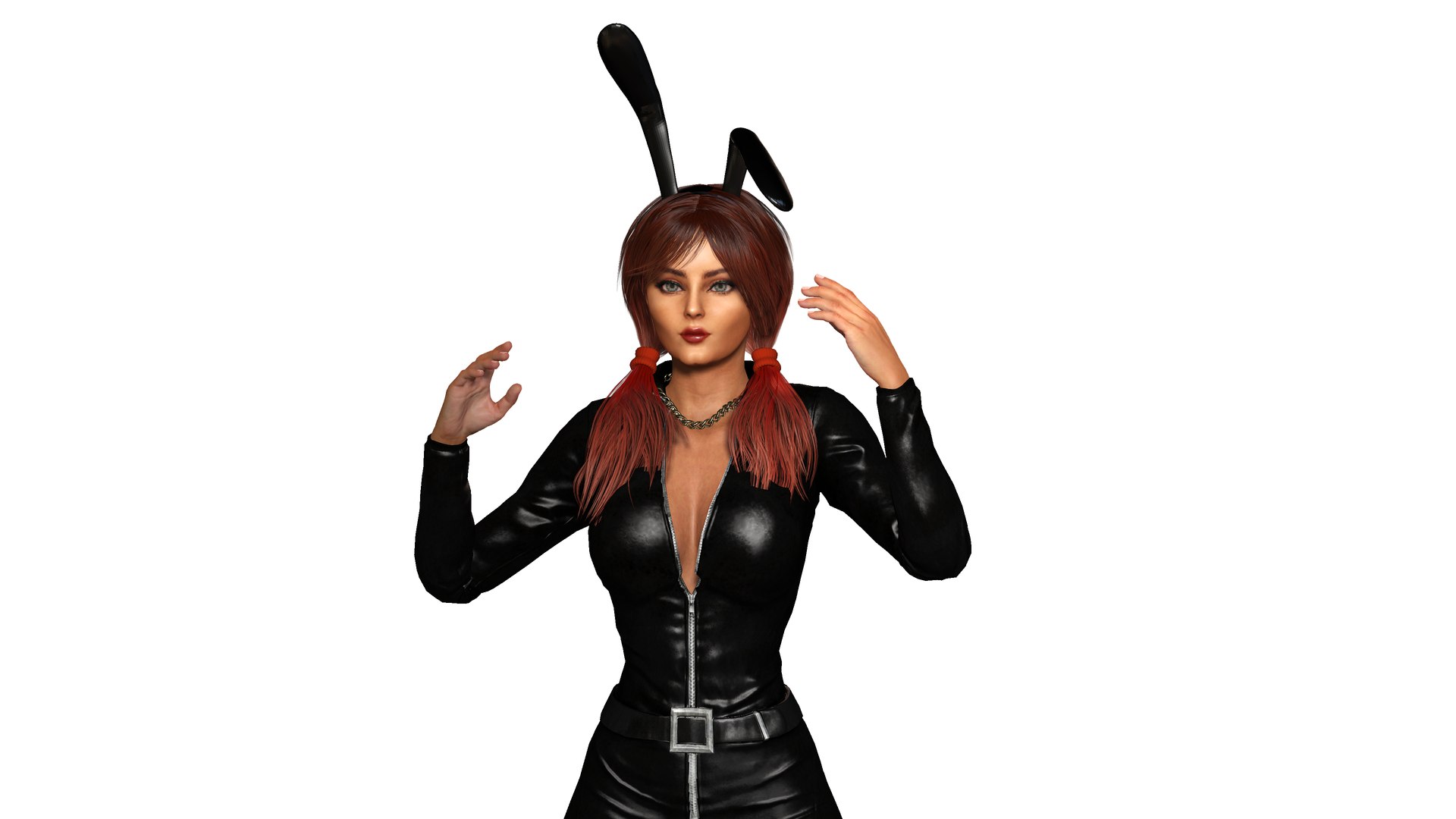 AAA 3D REALISTIC BUNNY BARBIE CHARACTER - GAME READY RIGGED Model ...
