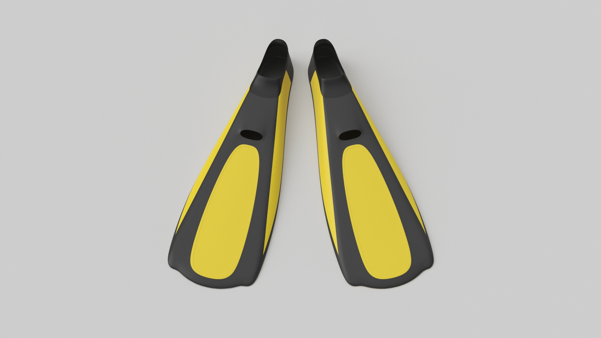 3D Dive Flippers 02 - TurboSquid 1917891