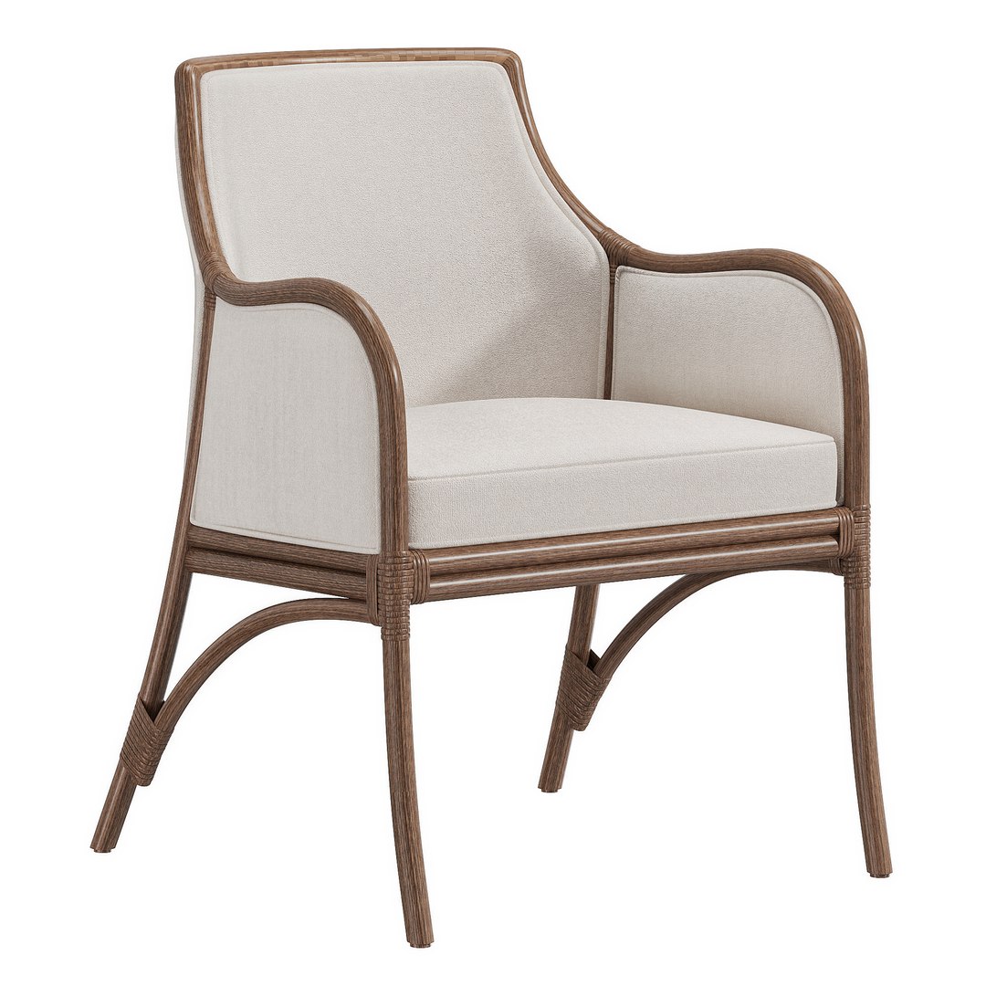 LANTANA ARM CHAIR By Bakerfurniture 3D - TurboSquid 1946512