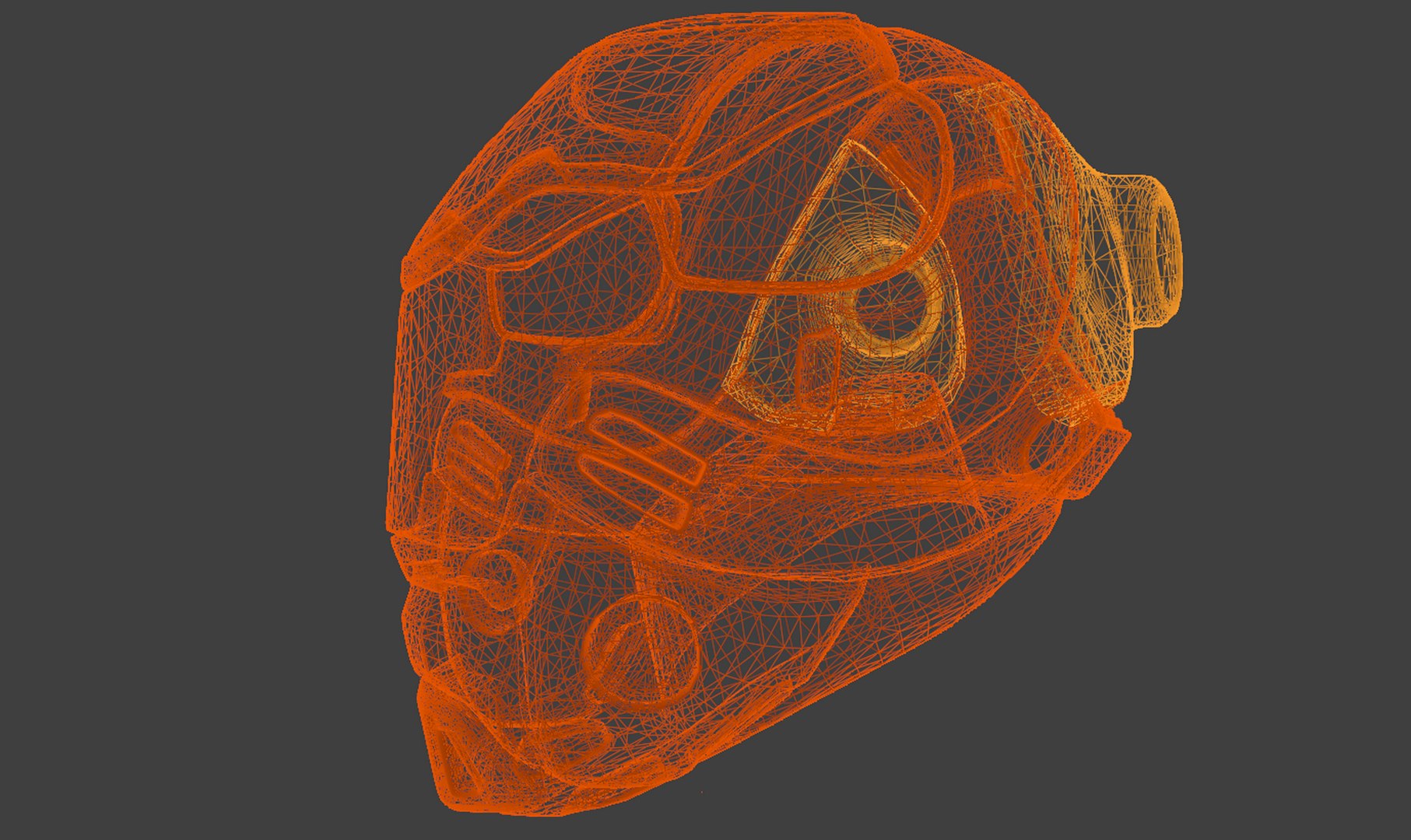 Adamant Core Hazard Sci Fi Helmet 3D Model - TurboSquid 2518557