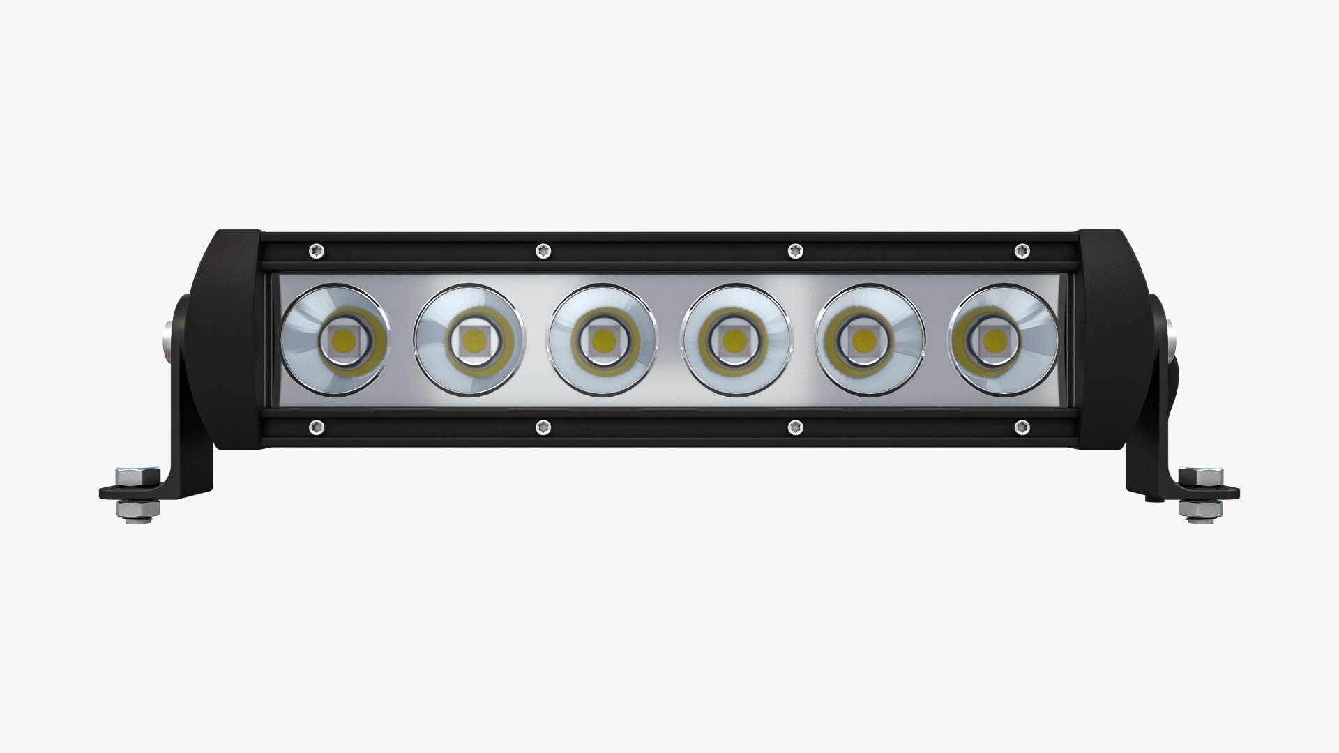 Medium LED Light Bar V2 3D Model - TurboSquid 2147180