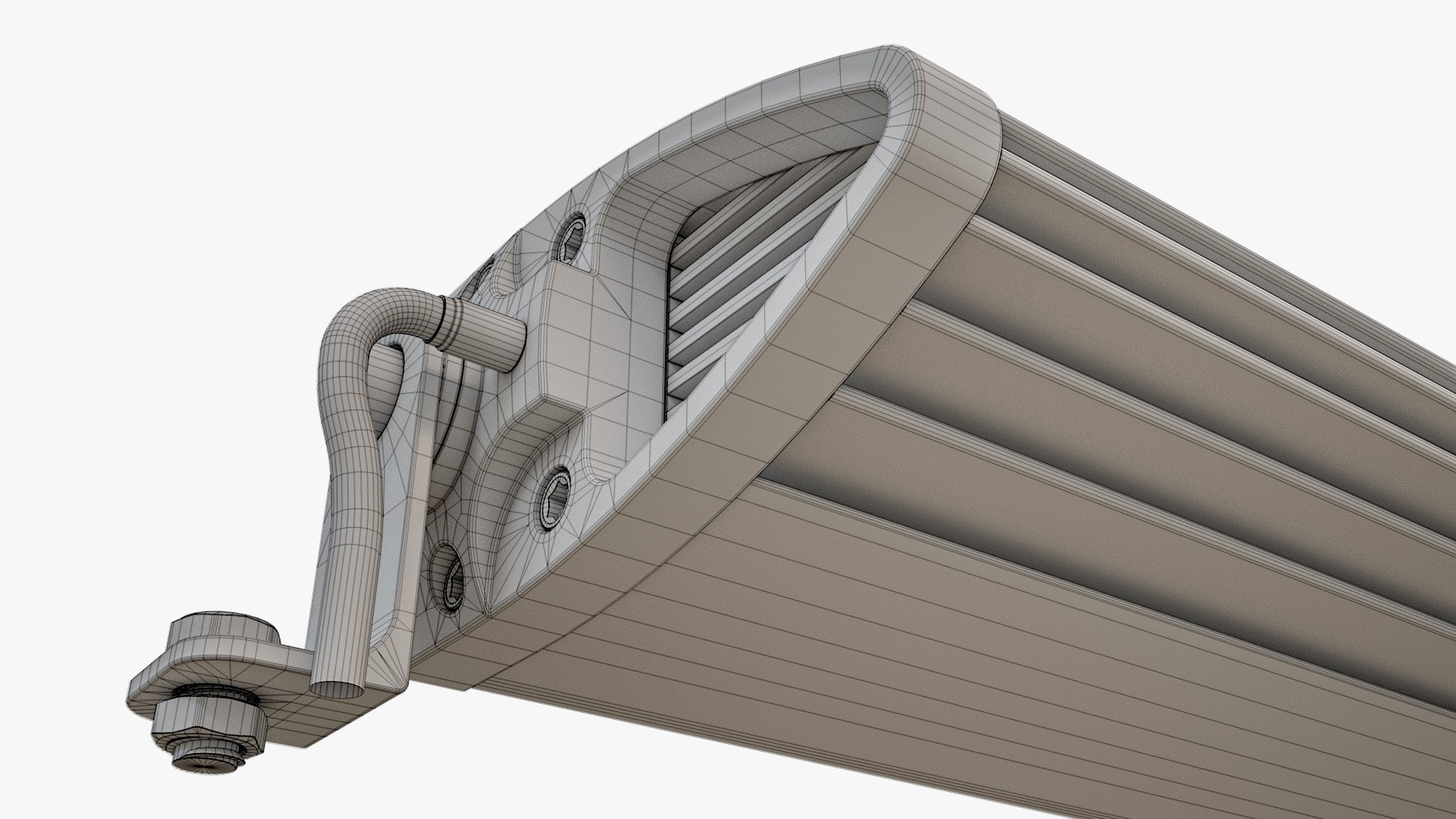 Medium LED Light Bar V2 3D Model - TurboSquid 2147180