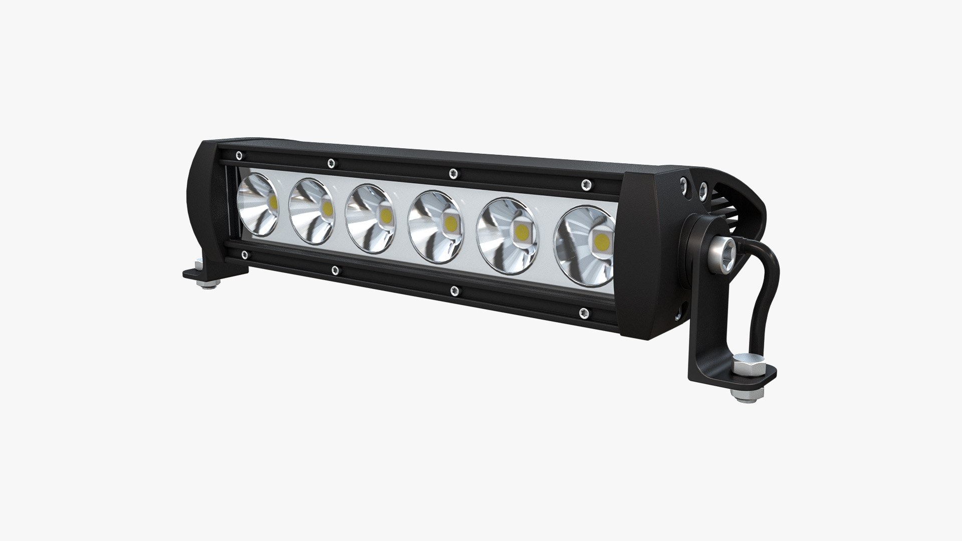 Medium LED Light Bar V2 3D Model - TurboSquid 2147180