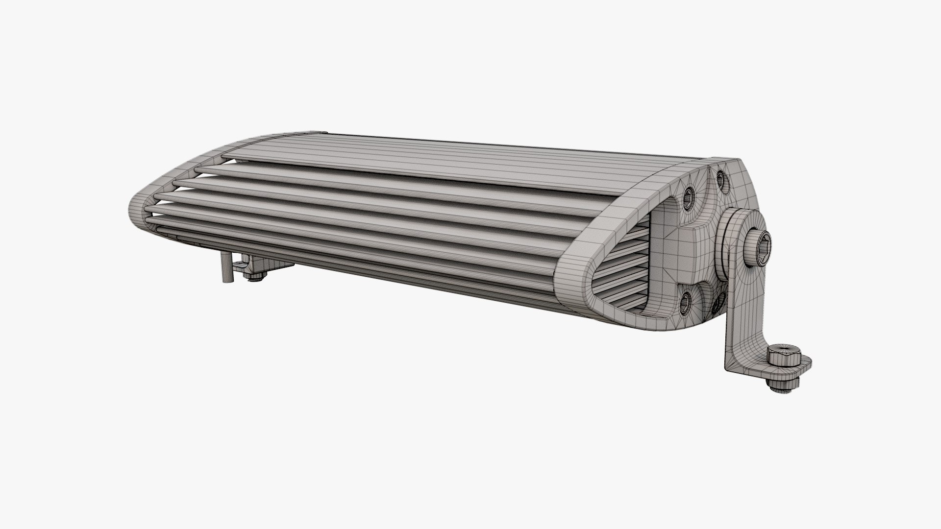 Medium LED Light Bar V2 3D Model - TurboSquid 2147180