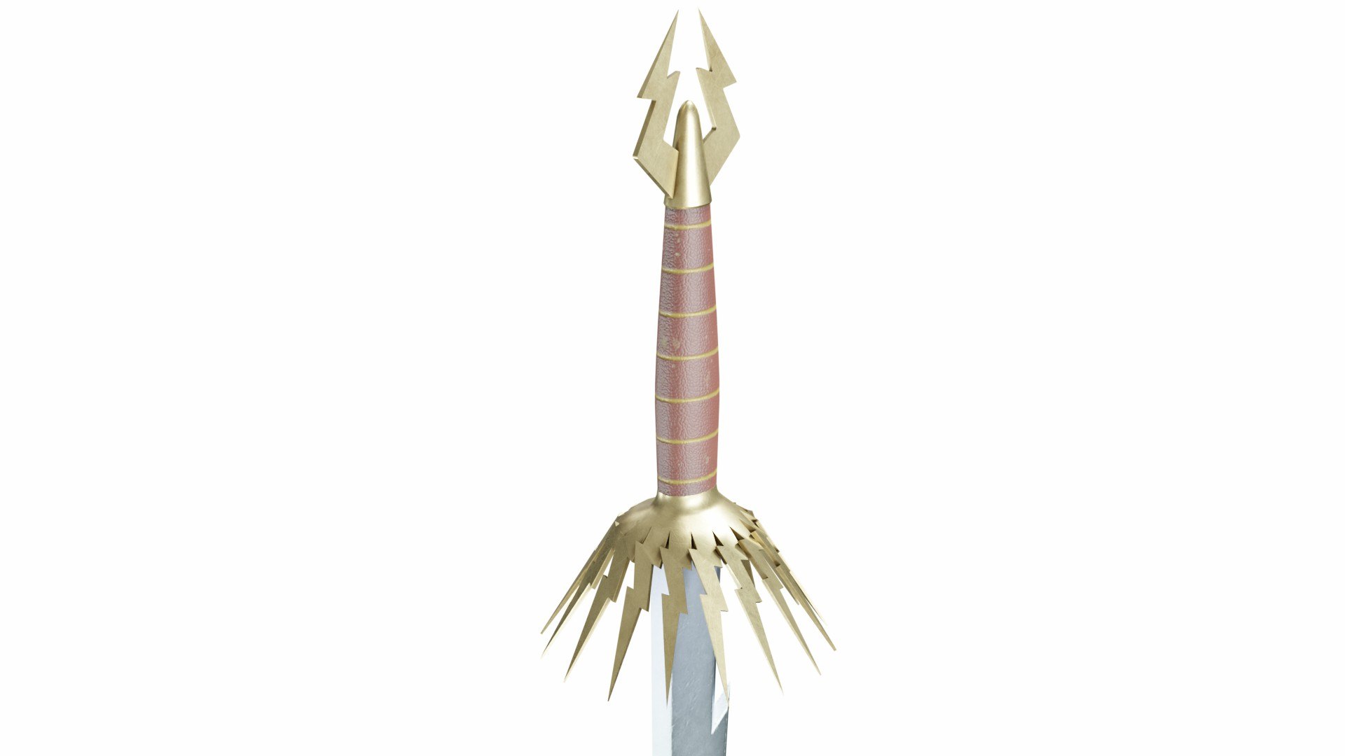3D Model Lightning Sword - TurboSquid 2051495