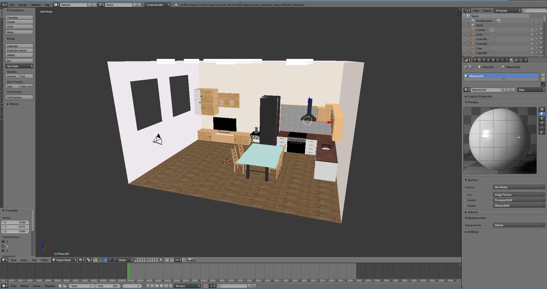 Living Room 3D Model - TurboSquid 1292211