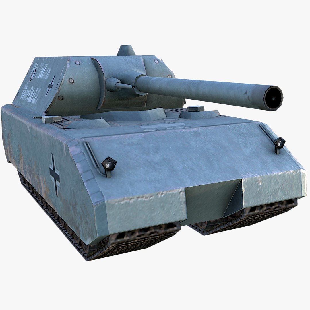 3d Panzerkampfwagen Viii Maus Model