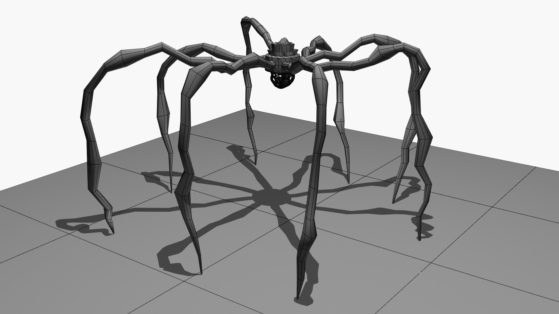 3D Spider Statue - TurboSquid 1717336