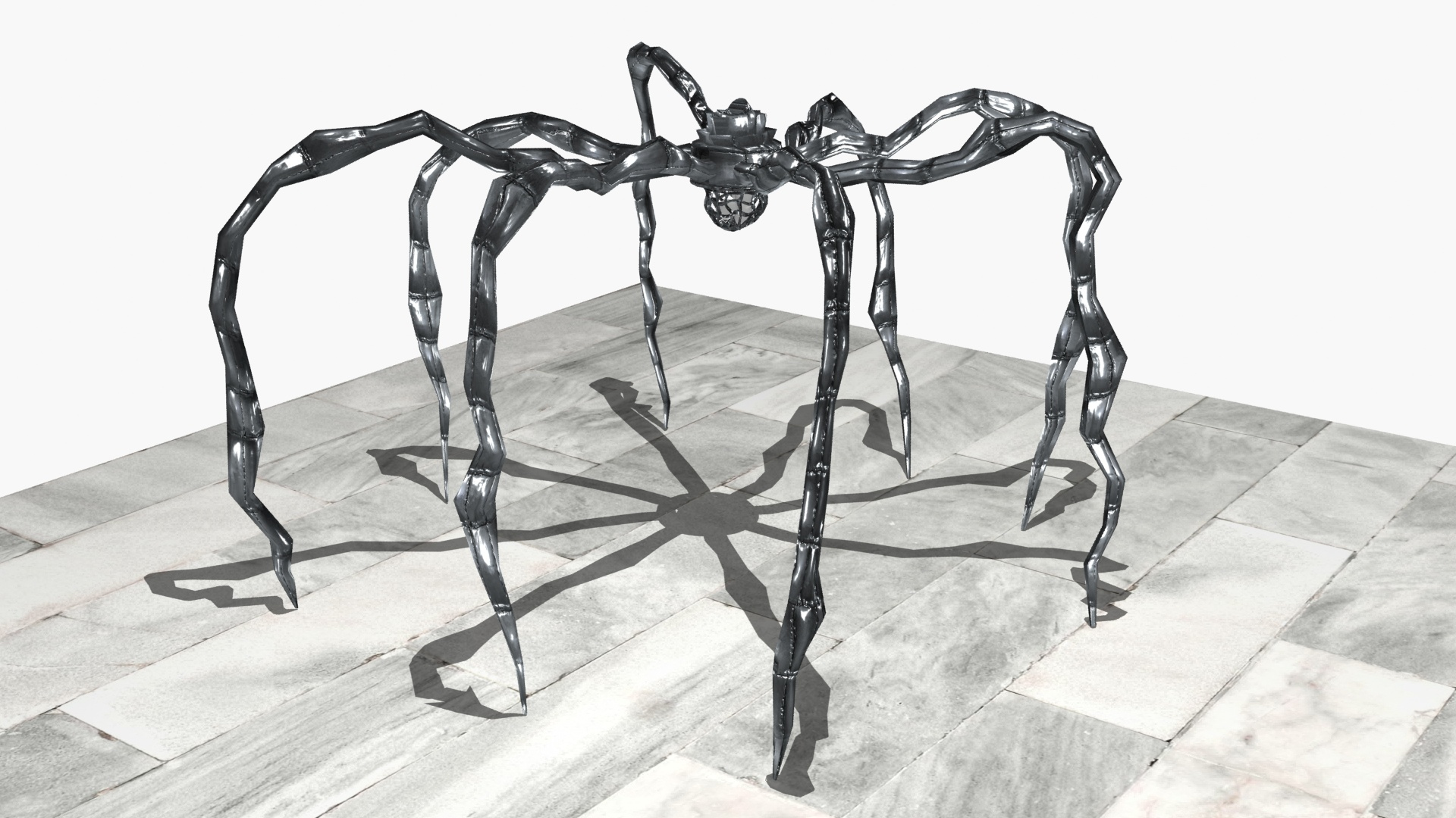 3D Spider Statue - TurboSquid 1717336