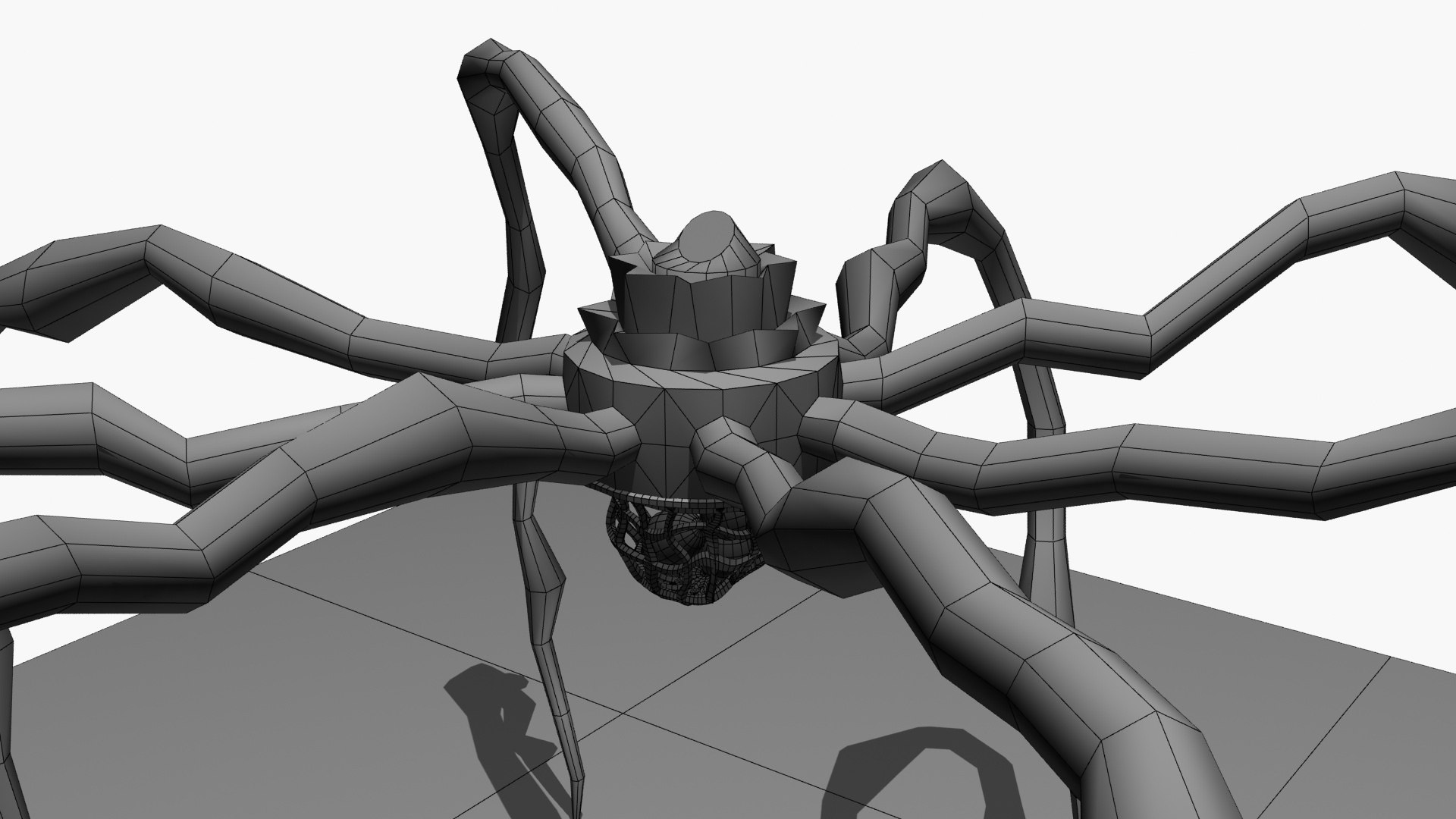 3D Spider Statue - TurboSquid 1717336