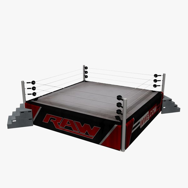 wrestling ring 3d model