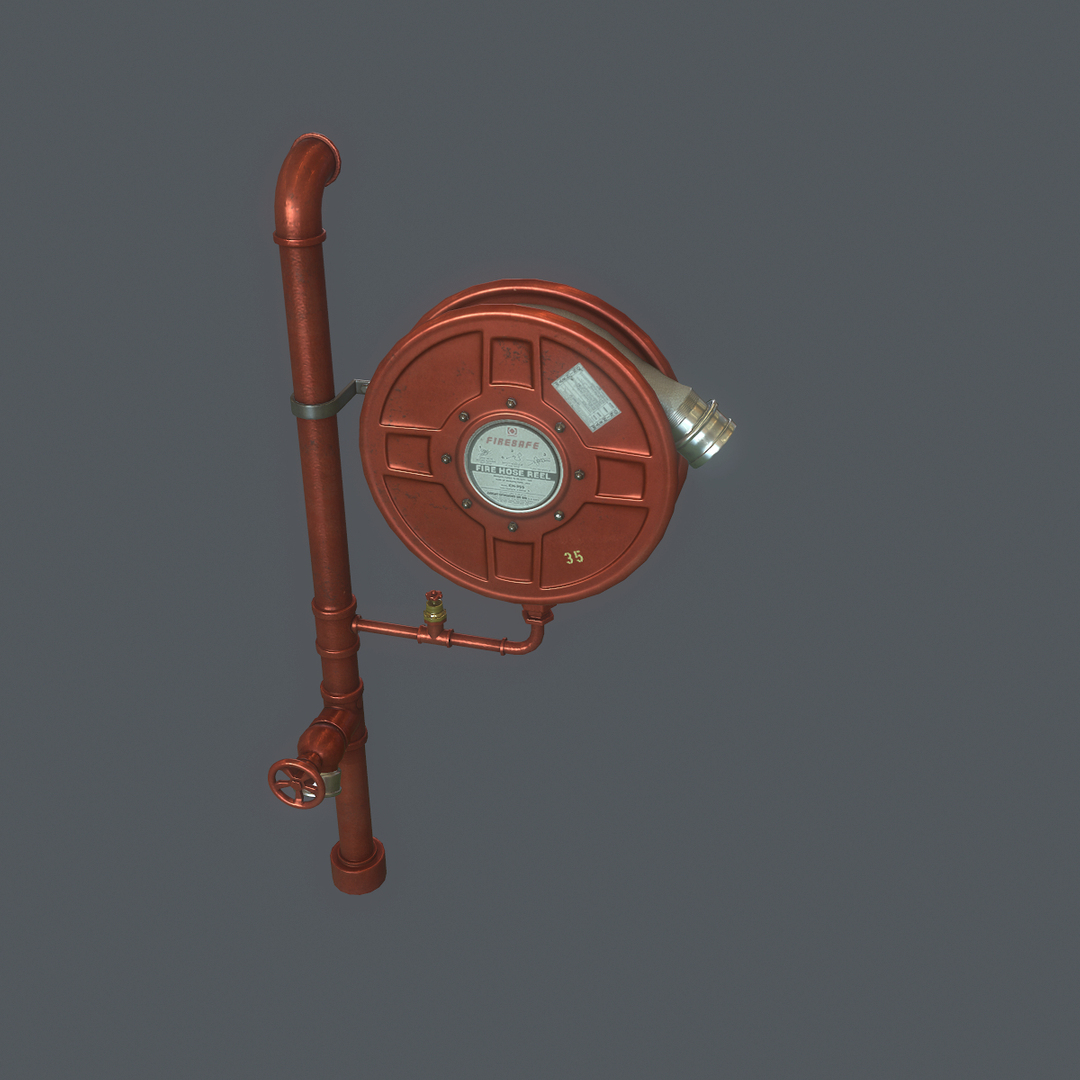 3d Model Hose Reel