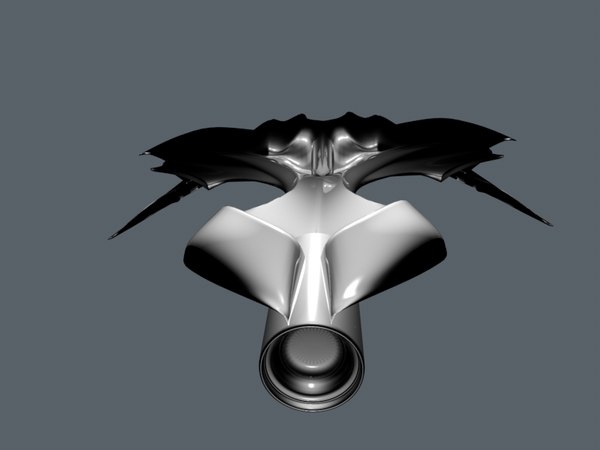 3d alien scout model