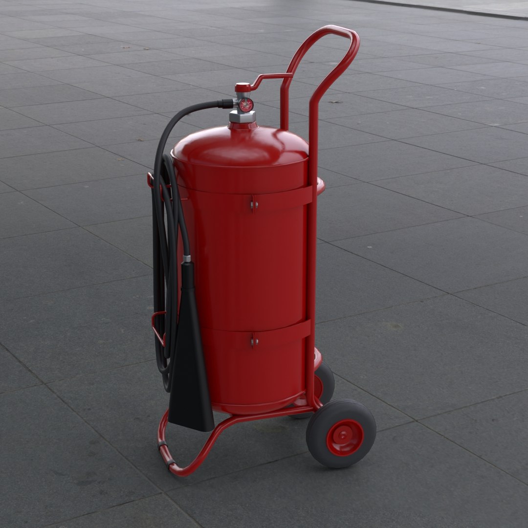 3D Fire Extinguisher 3 - TurboSquid 2297694