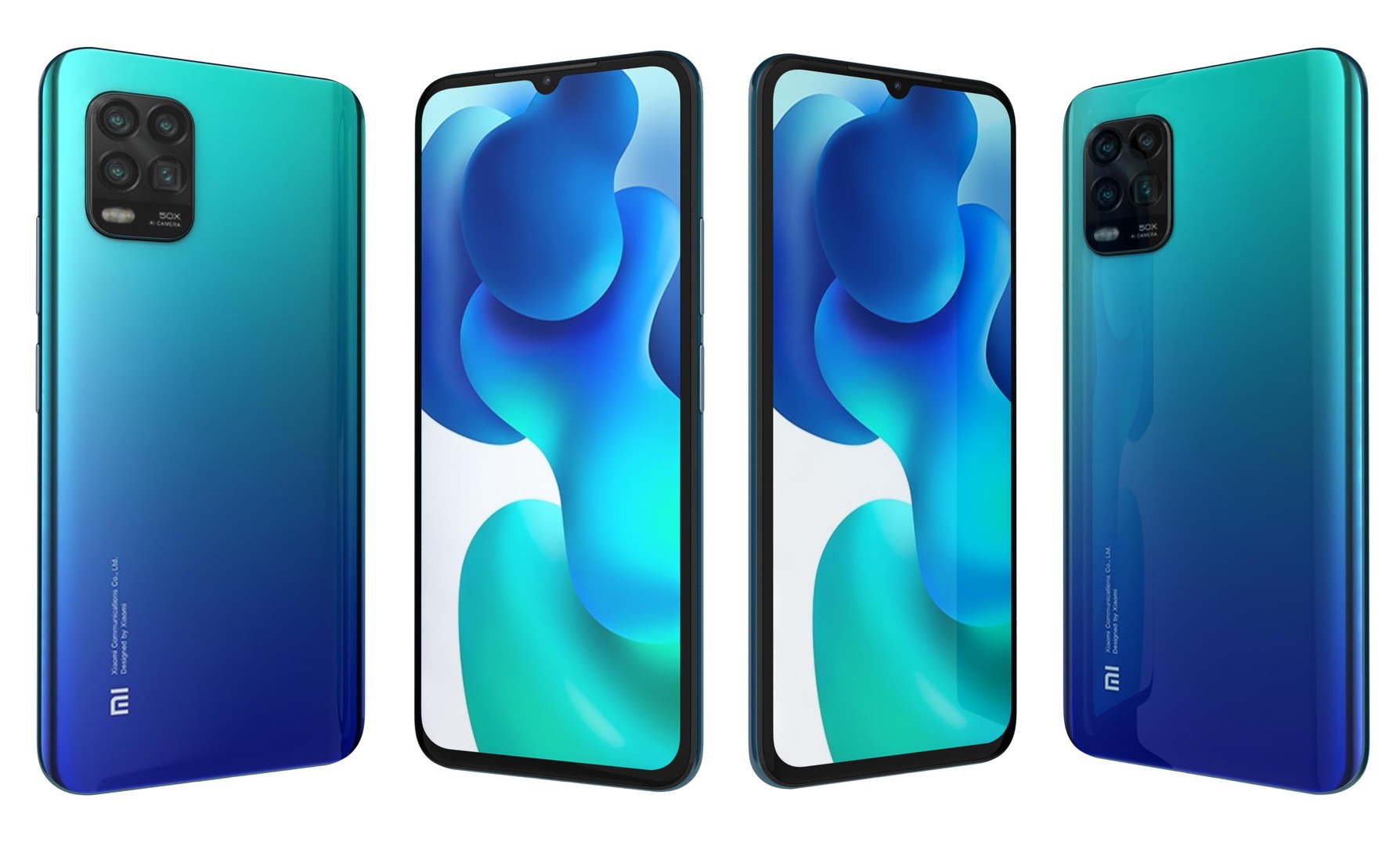 3D Xiaomi mi Youth Blue - TurboSquid 1848004