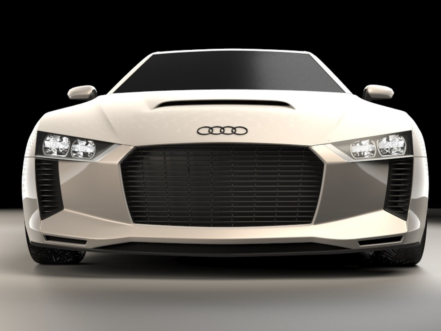Audi quattro concept 3D model - TurboSquid 1343062