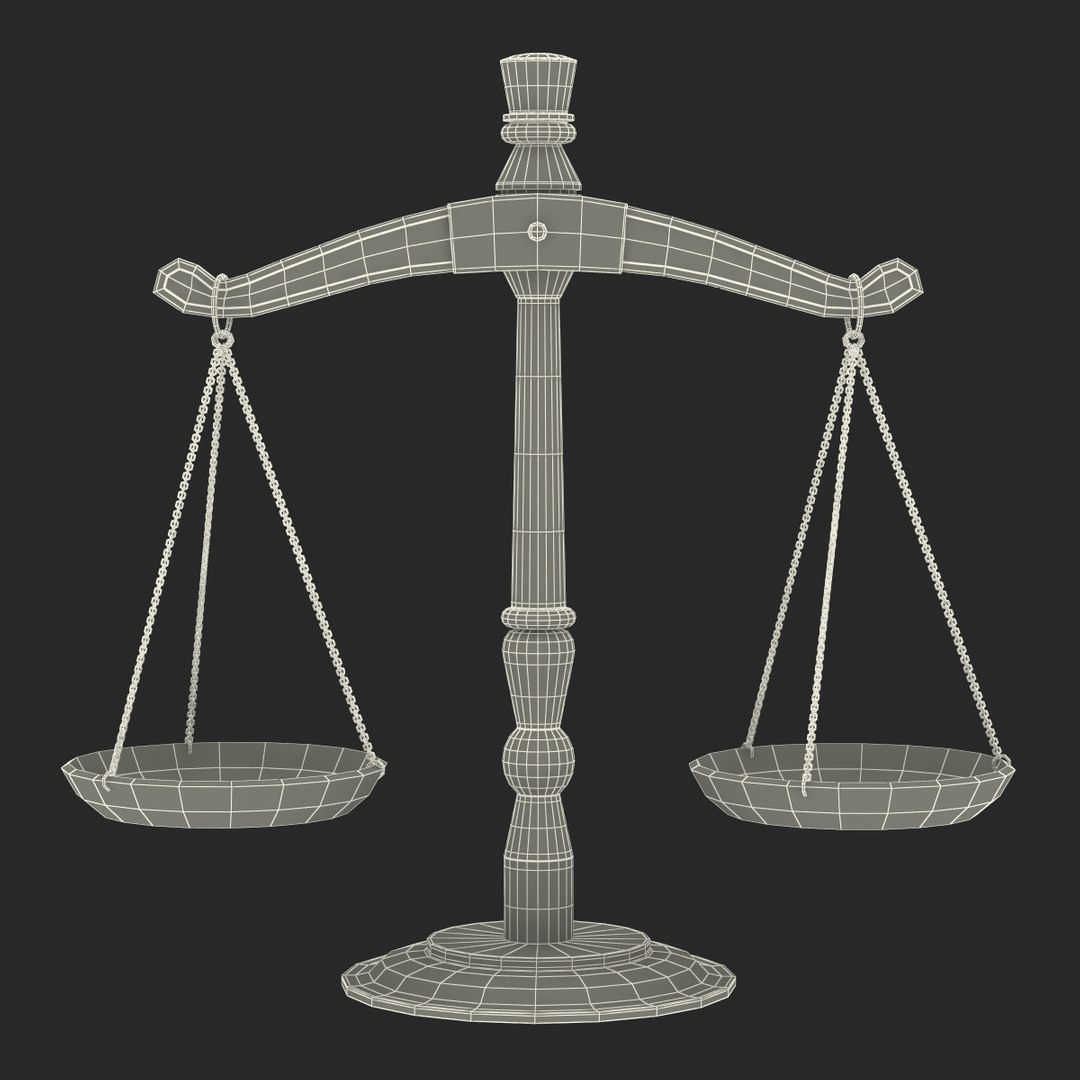 3d Law Scales Model