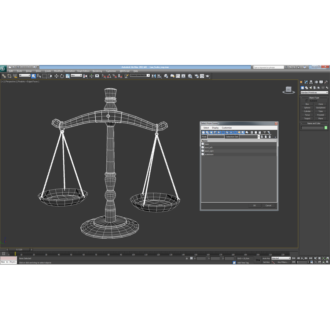 3d law scales model