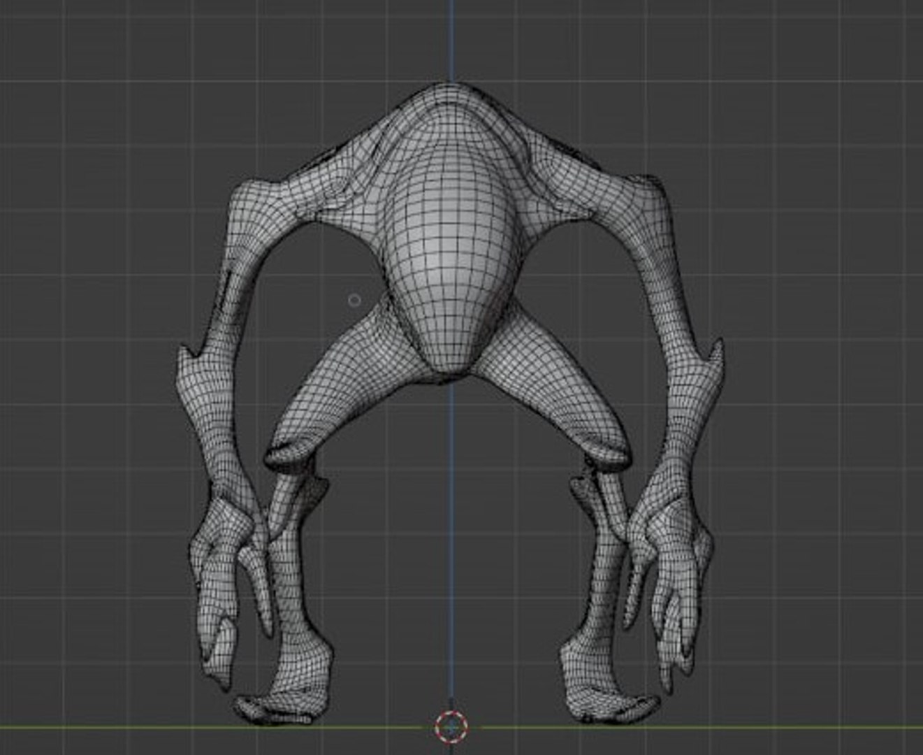 3D Realistic Frightful Alien Low-poly 3D Model - TurboSquid 2210743