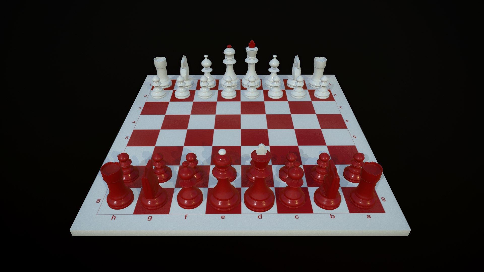 3D Chess - TurboSquid 1690285