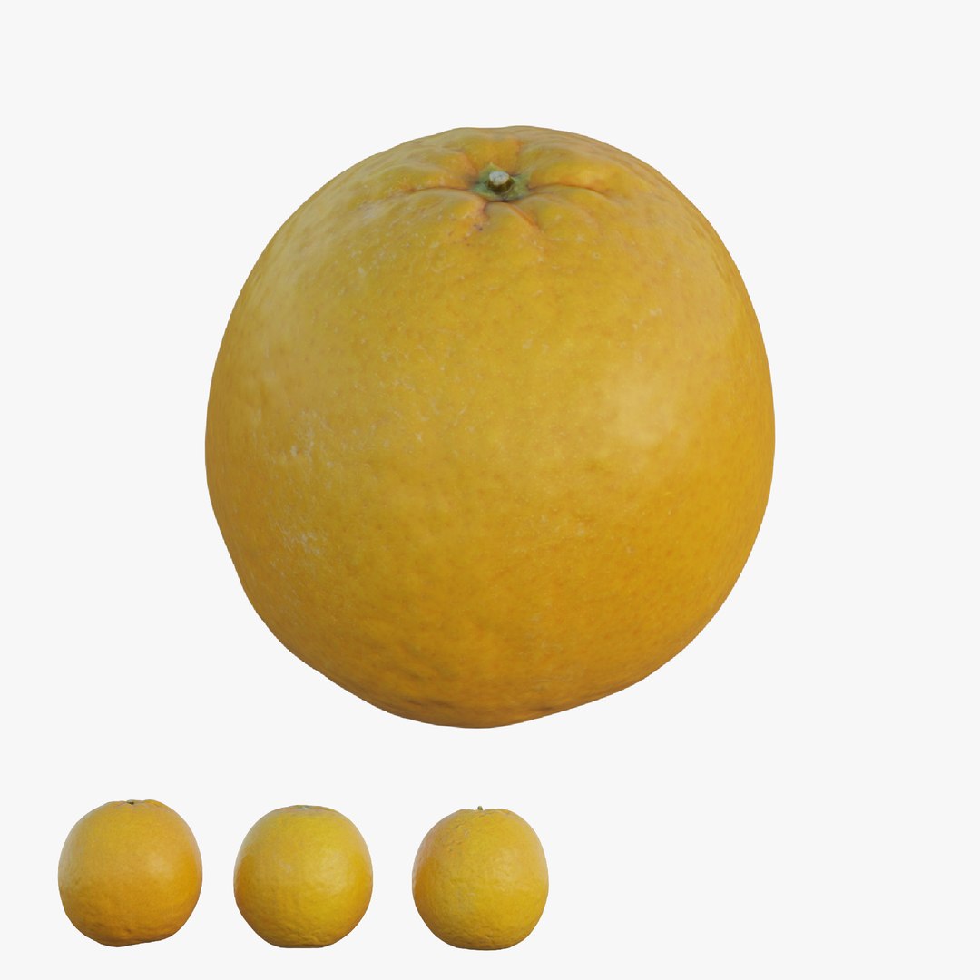 Oranges 3D Model - TurboSquid 1906545