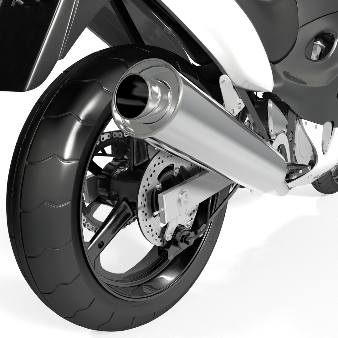 3d Model Suzuki Katana Gsx600f 2007