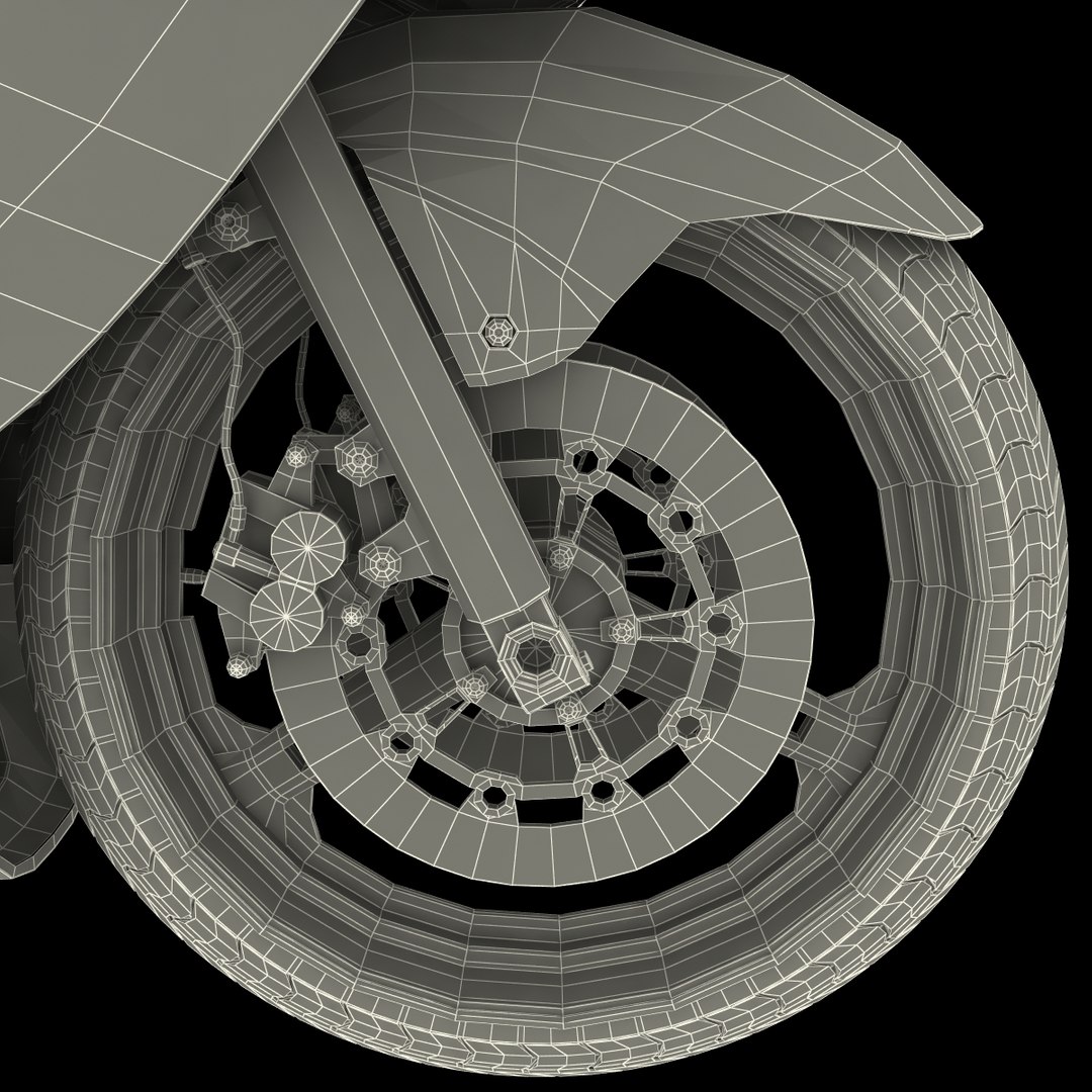 3d Model Suzuki Katana Gsx600f 2007