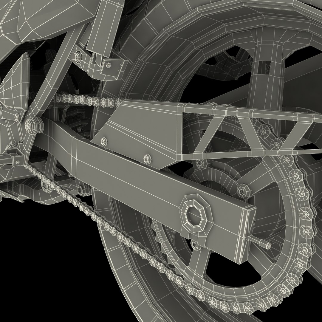 3d Model Suzuki Katana Gsx600f 2007