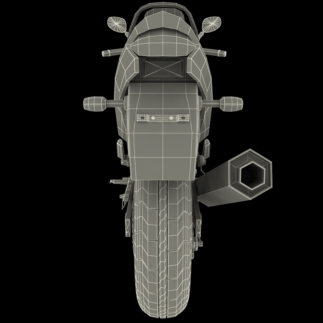 3d Model Suzuki Katana Gsx600f 2007
