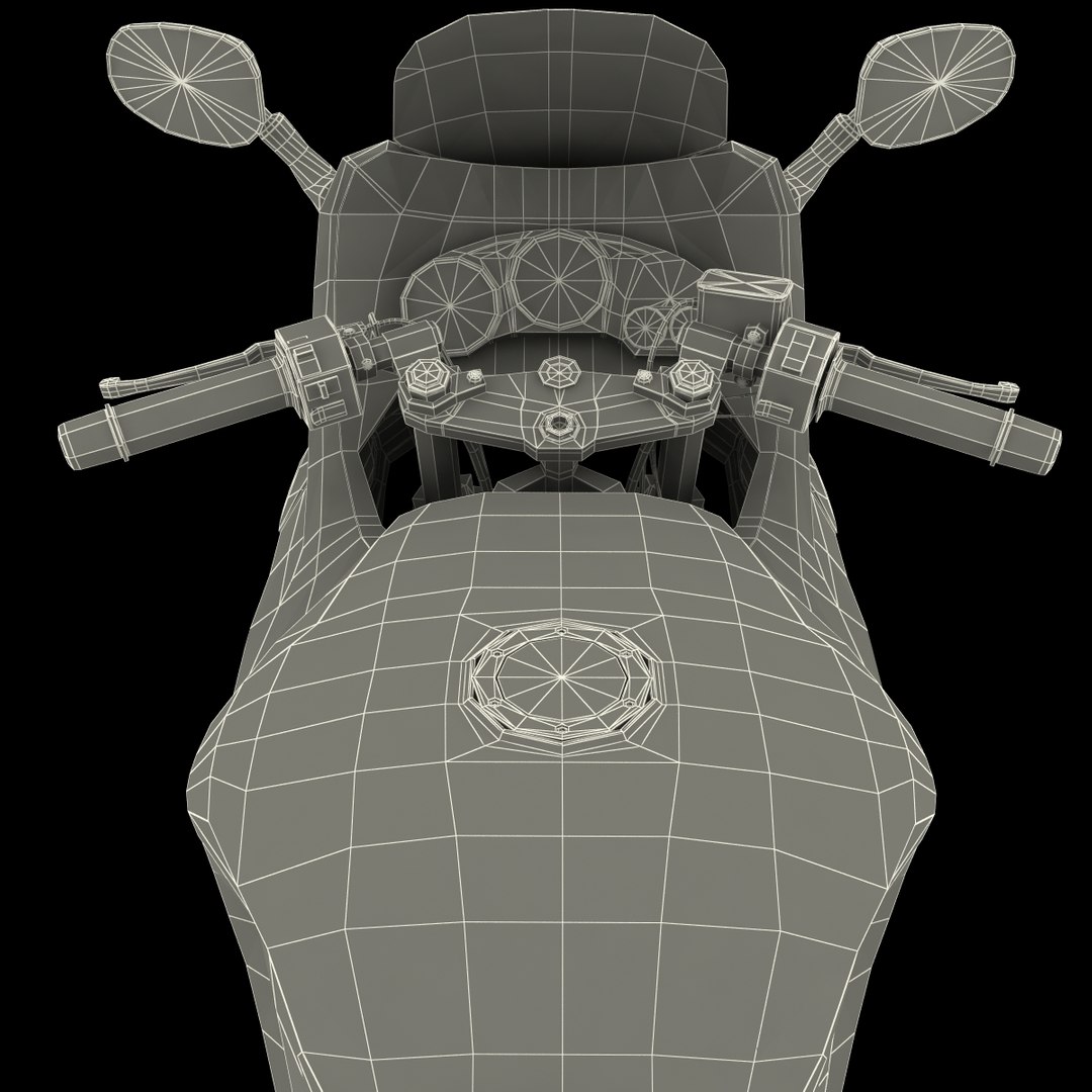 3d Model Suzuki Katana Gsx600f 2007