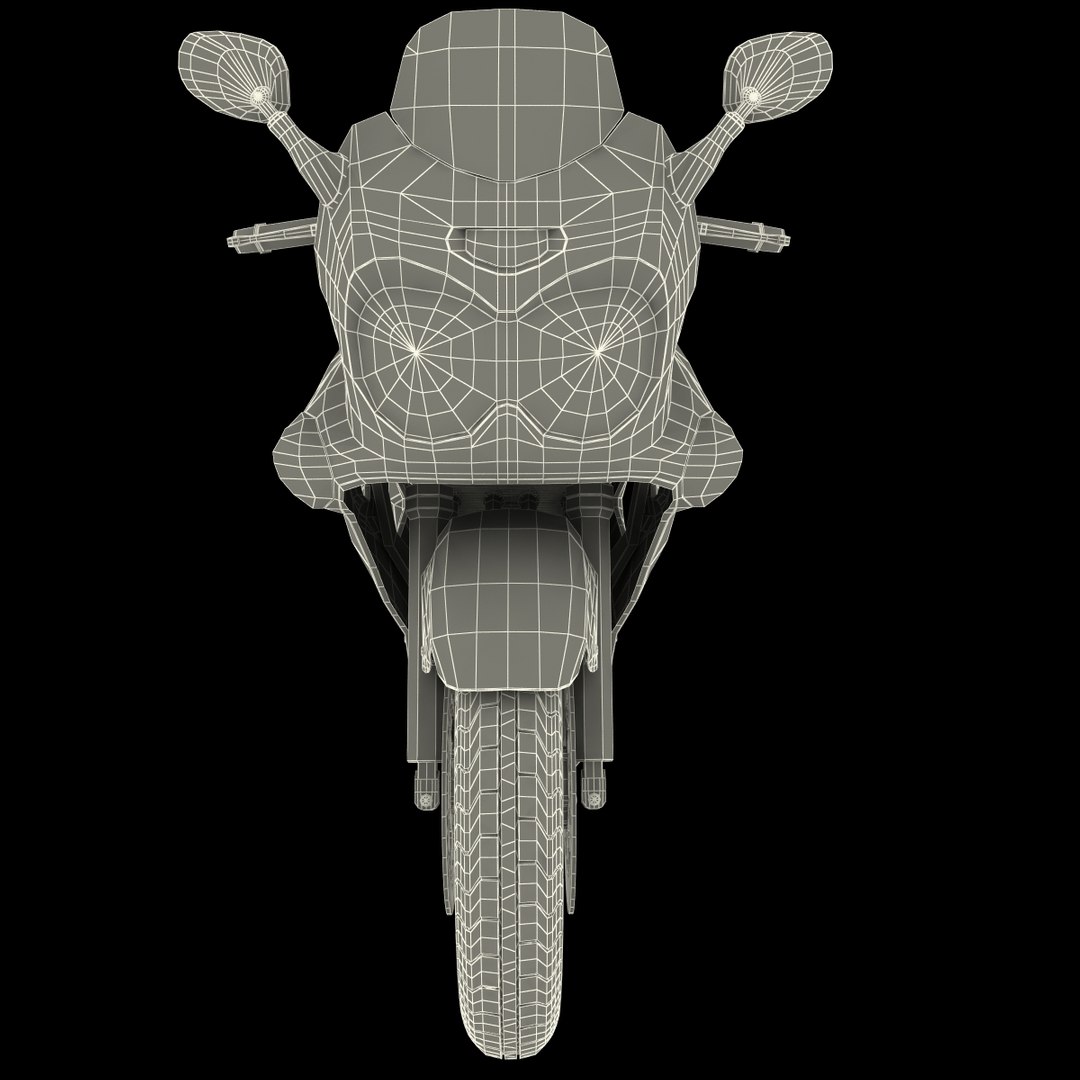 3d Model Suzuki Katana Gsx600f 2007