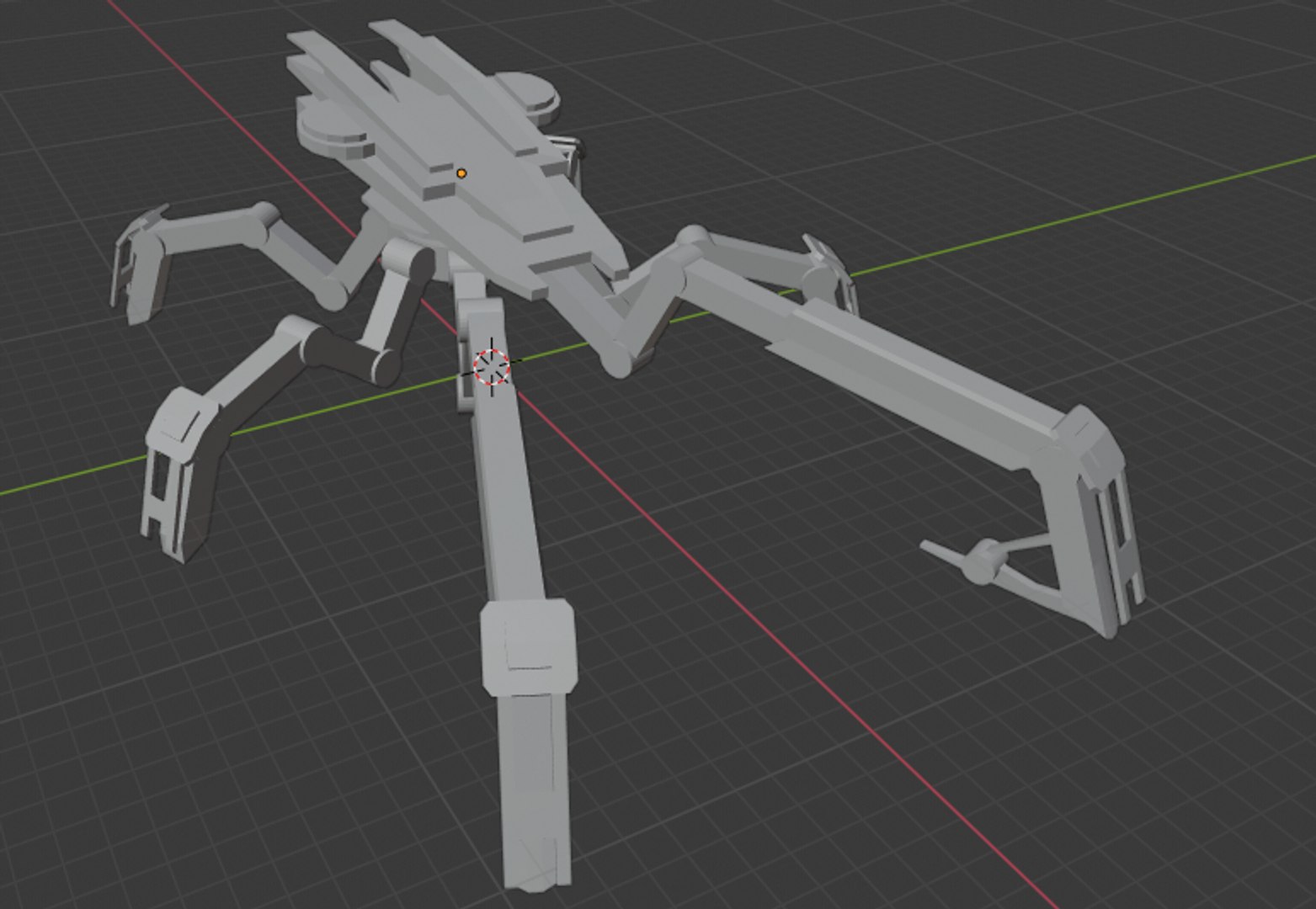 Customizable Spider Mech 3D - TurboSquid 1462055