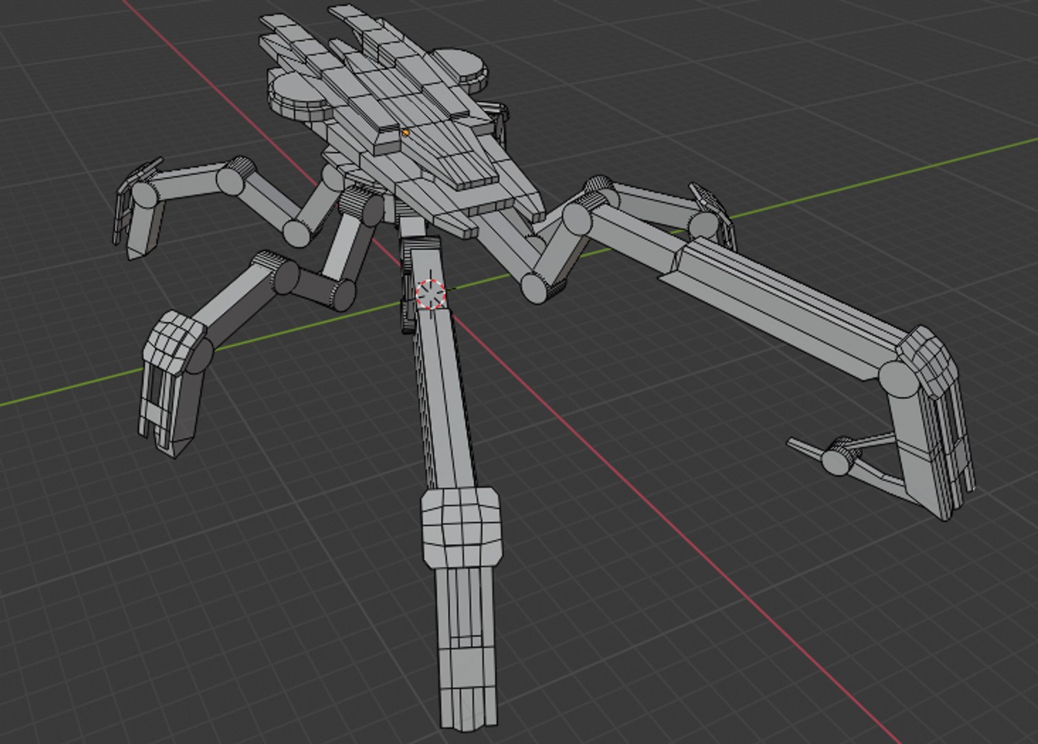 Customizable Spider Mech 3D - TurboSquid 1462055