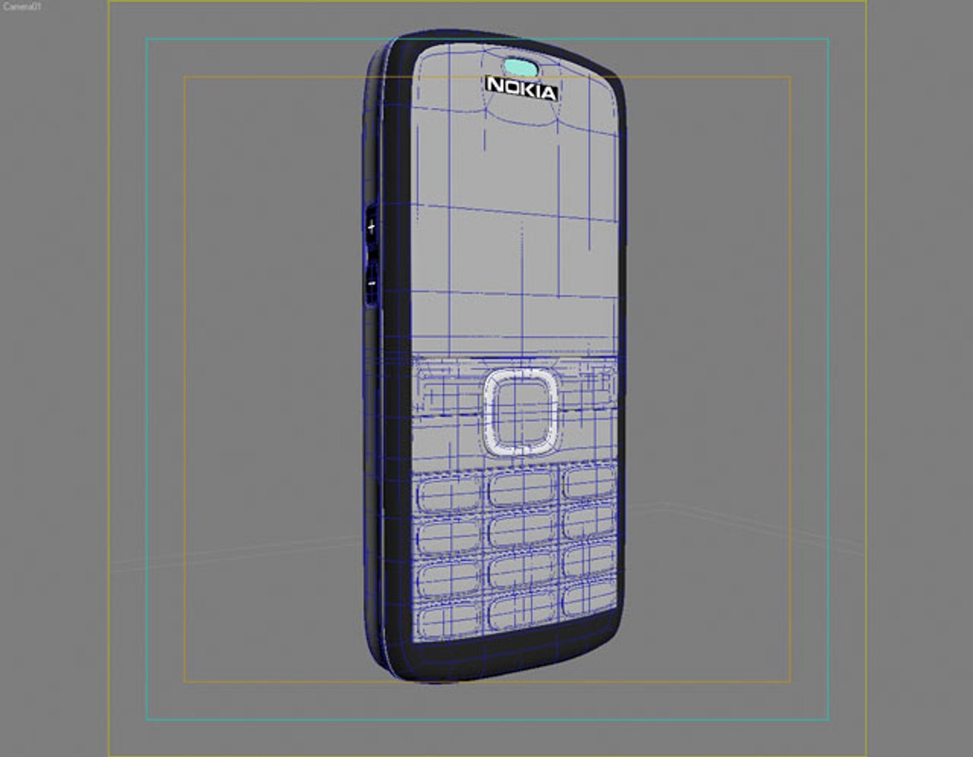 3d Model Nokia 6070 Phone