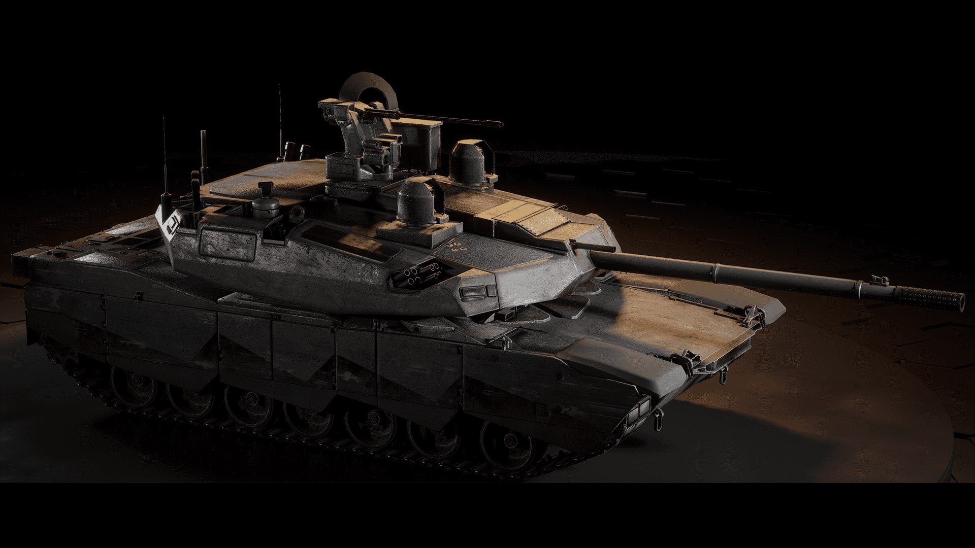 3D M1AX AbramsX MBT V101 Undrivible - TurboSquid 2214028