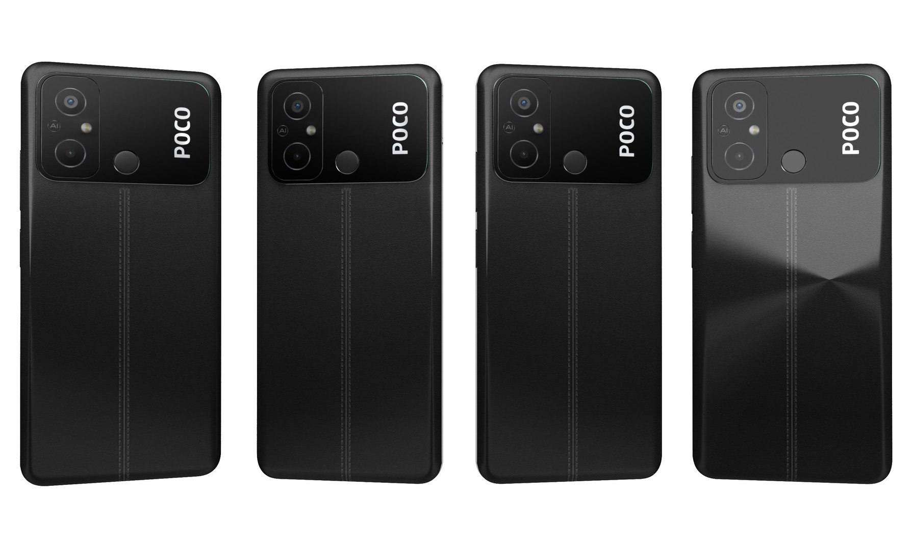 3D Xiaomi Poco C55 Black - TurboSquid 2048891