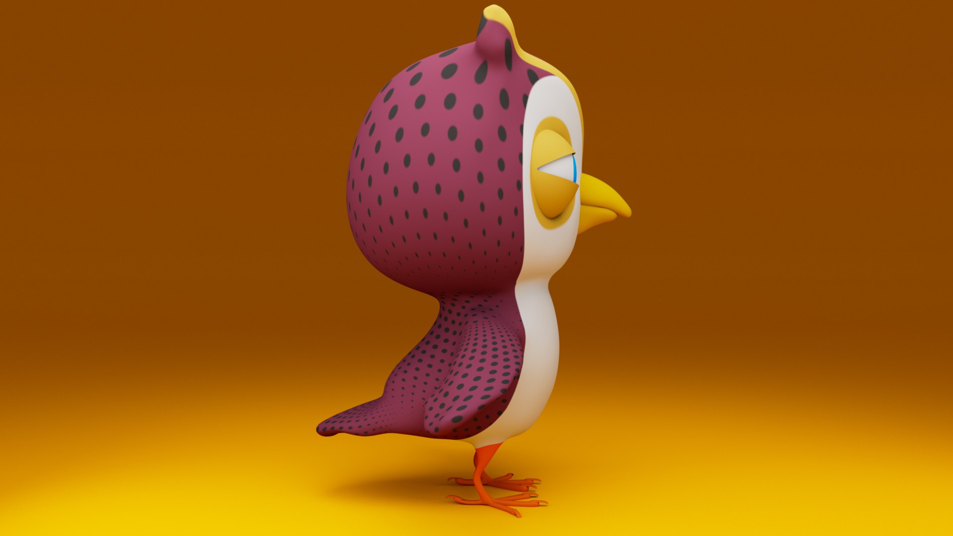 3D Wise Stylized Cartoon Owl 3D Model Add Hoots Of Charm - TurboSquid ...