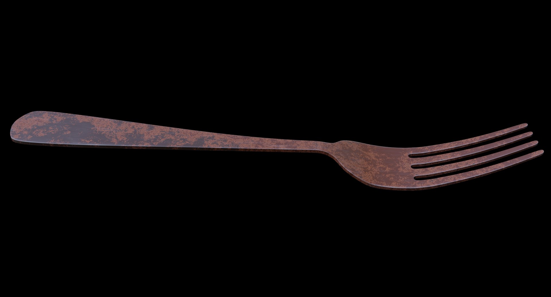 3D model rough rusty fork rust - TurboSquid 1375416