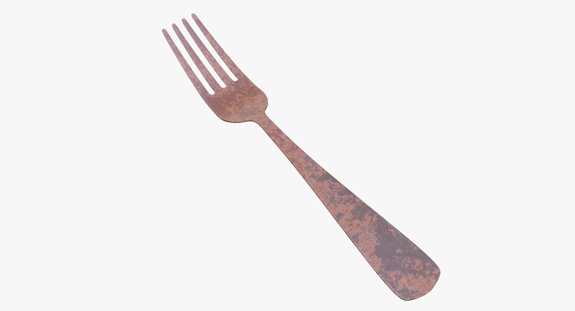 3D model rough rusty fork rust - TurboSquid 1375416