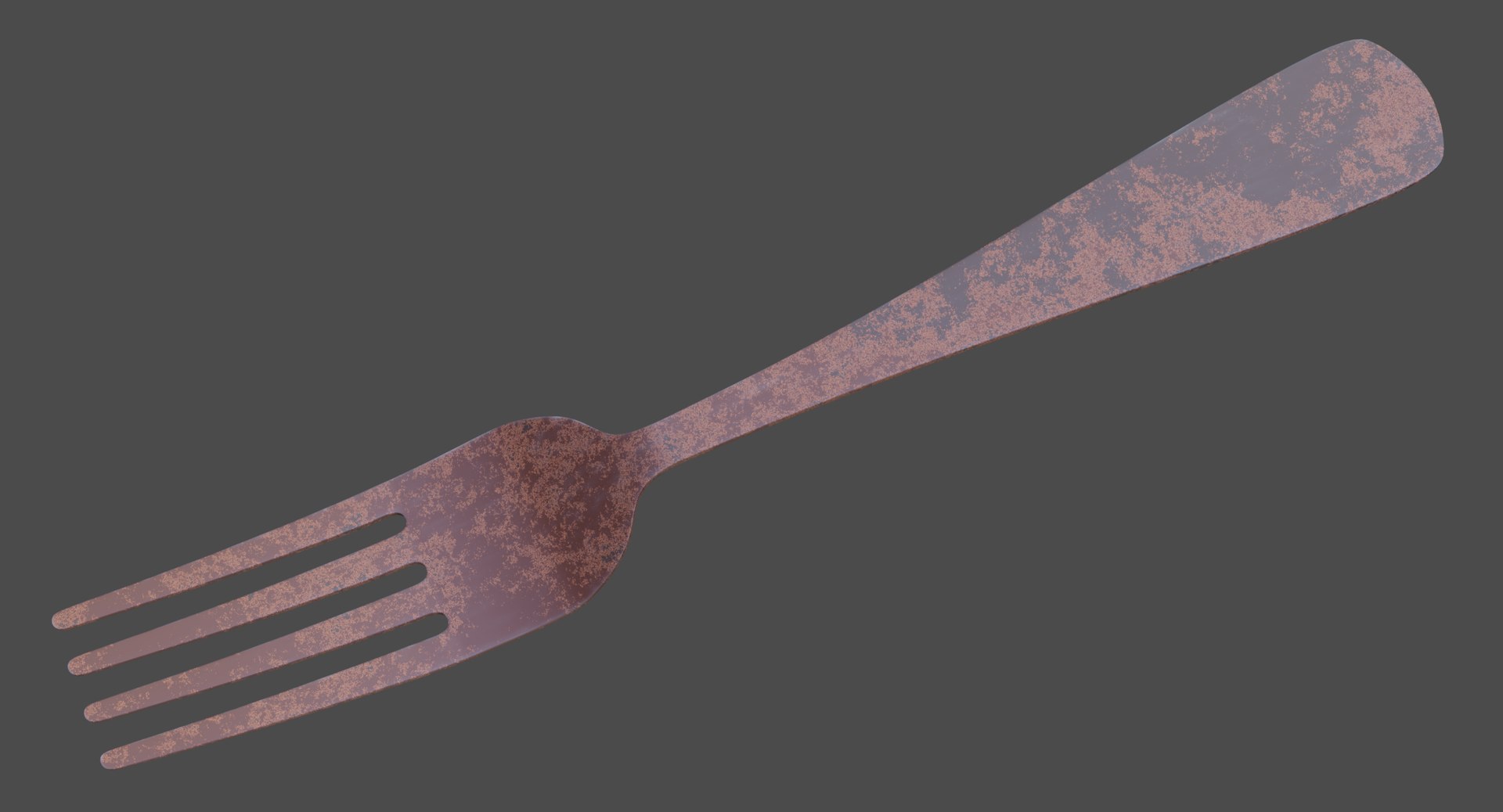 3D model rough rusty fork rust - TurboSquid 1375416