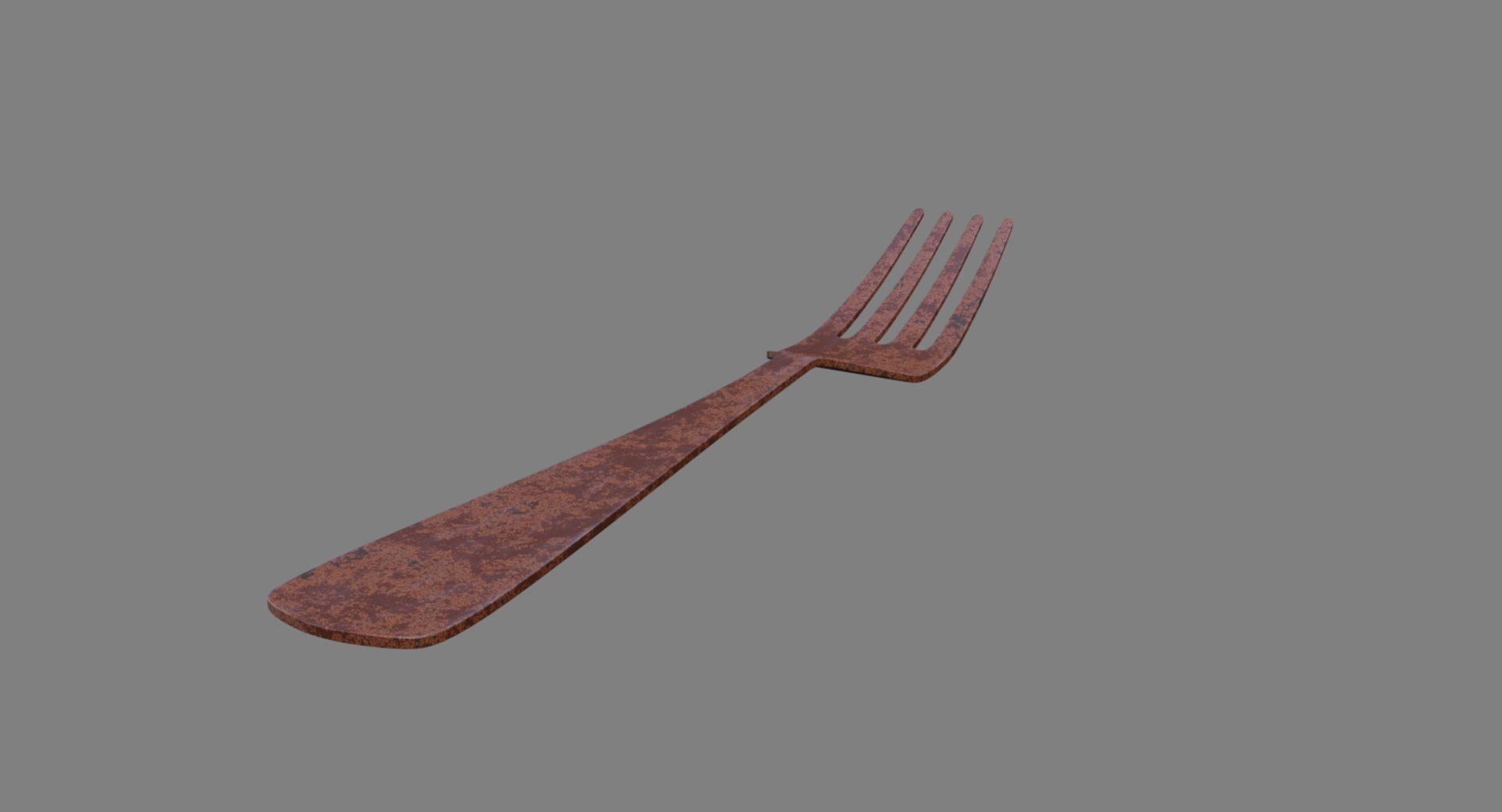 3D model rough rusty fork rust - TurboSquid 1375416