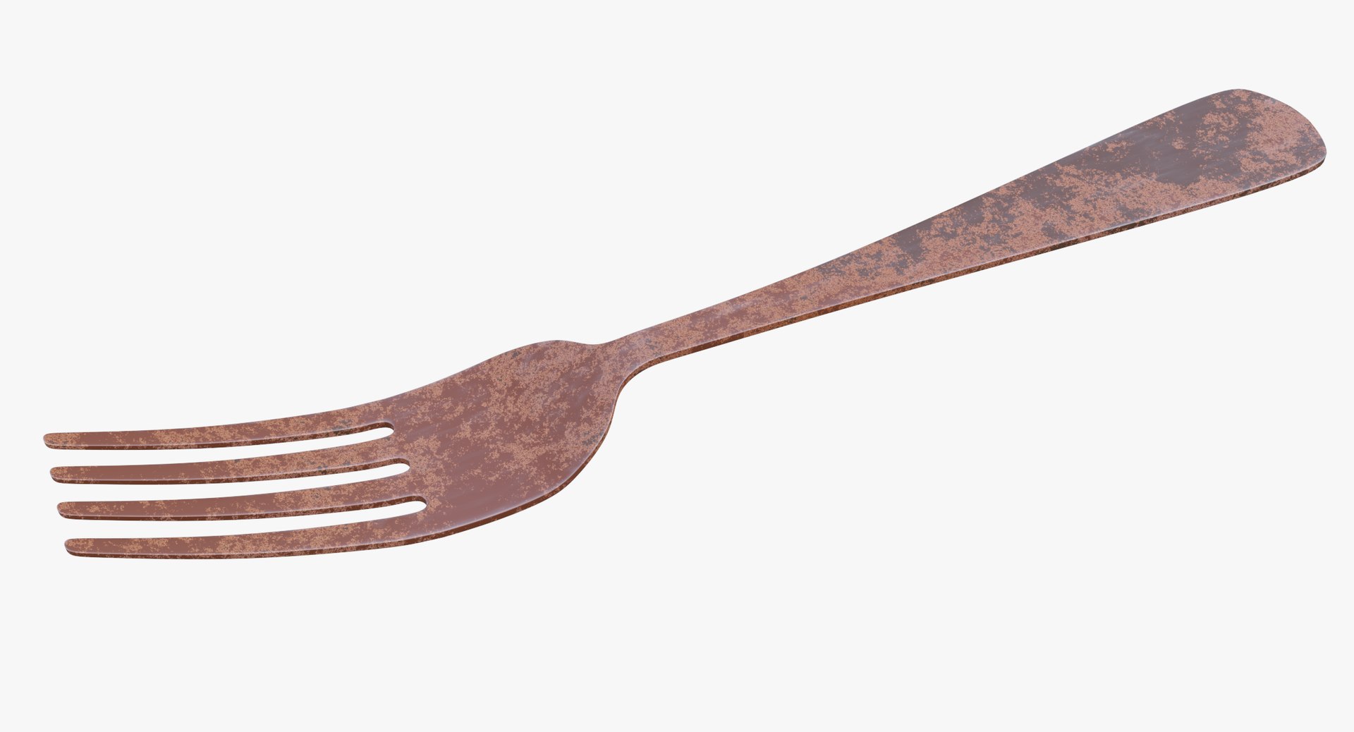 3D model rough rusty fork rust - TurboSquid 1375416