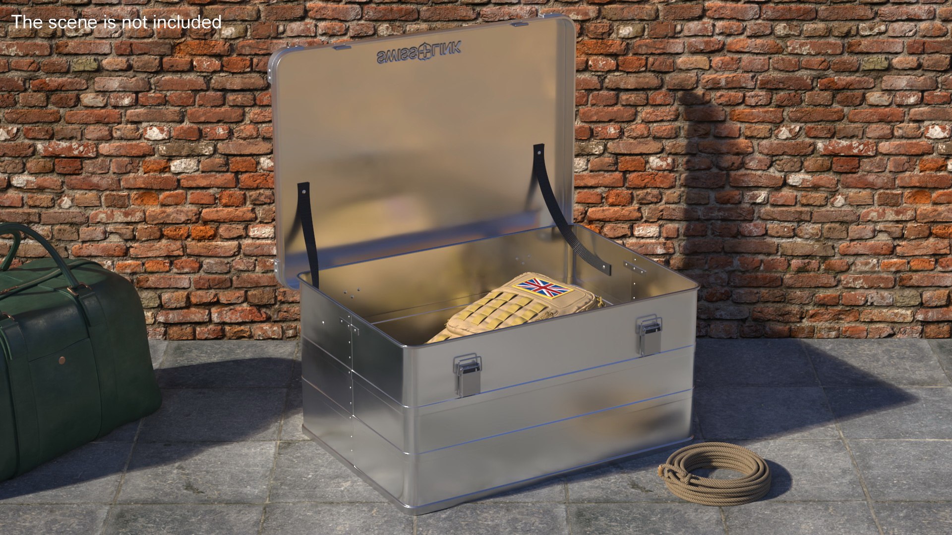 Aluminum Storage Box Swiss Link Large 3D - TurboSquid 2217981